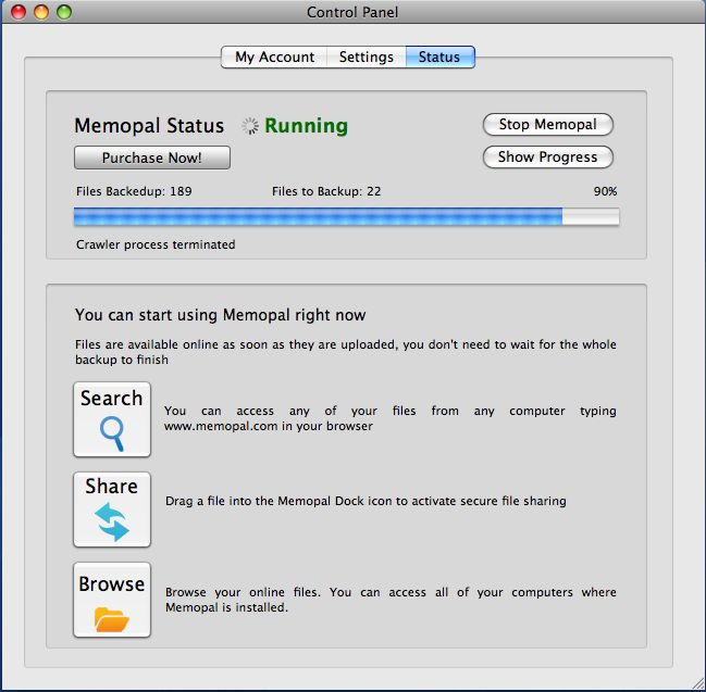 Review: Memopal Online Backup and Storage | GearDiary