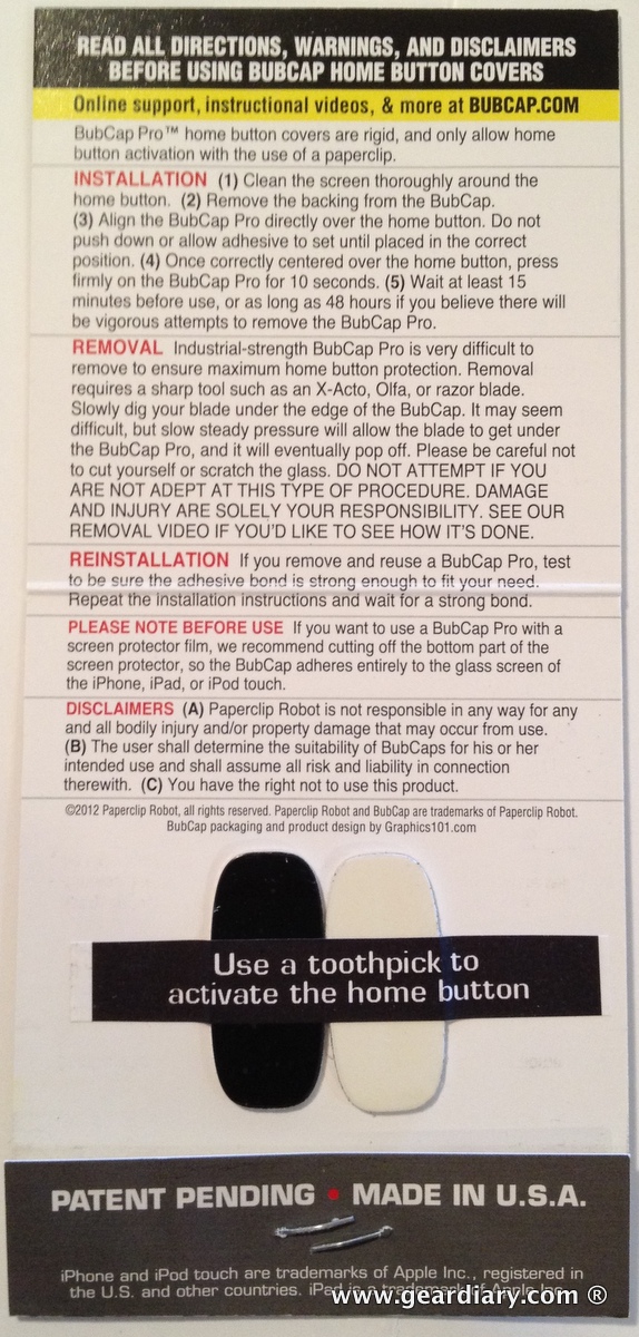 BubCaps by Paperclip Robot Keep Kids in the Right Place | GearDiary