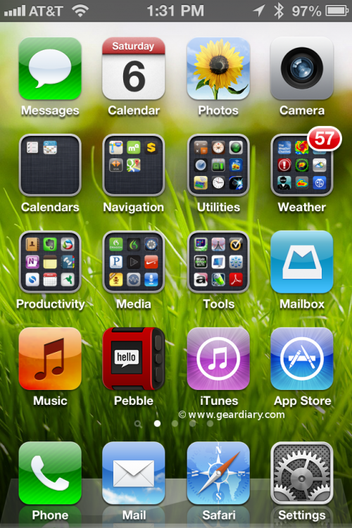 Pebble E-Paper Watch for iPhone and Android Review | Gear Diary