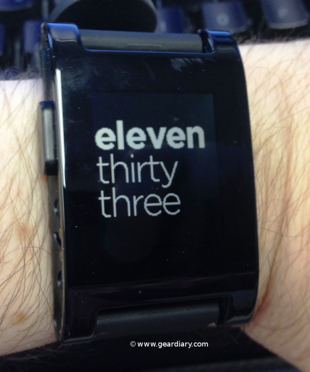 Pebble E-Paper Watch for iPhone and Android Review | Gear Diary