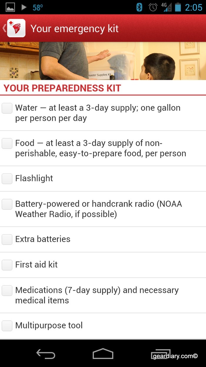 Tornado - an American Red Cross App for Android Review | Gear Diary