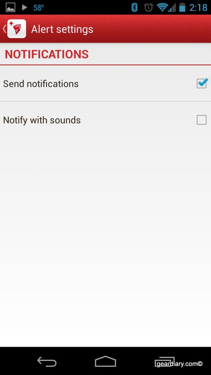 Tornado - an American Red Cross App for Android Review | Gear Diary