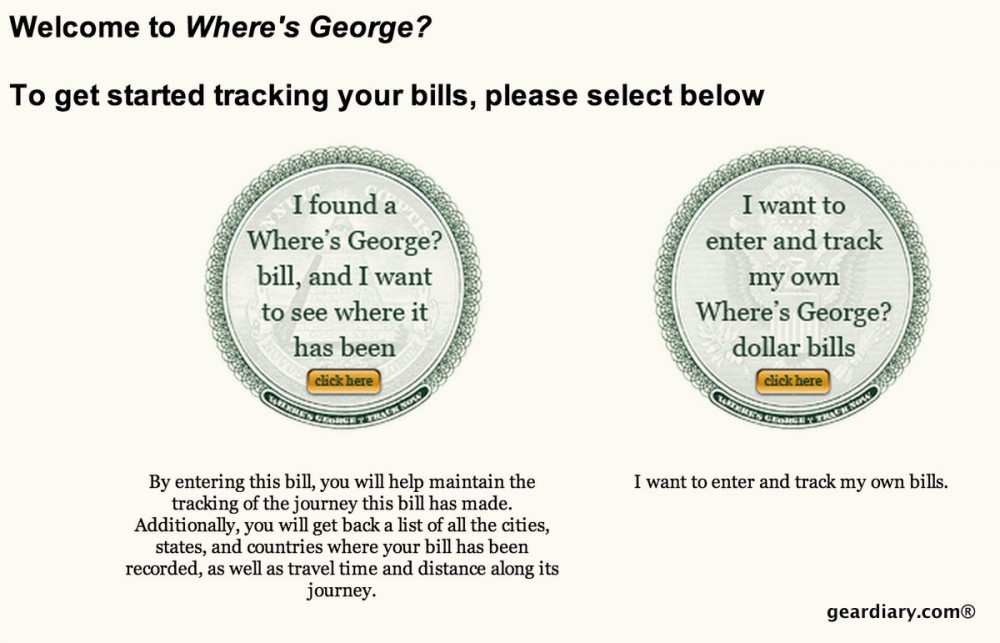 Where's George Makes Geo-Tracking Money Fun | Gear Diary