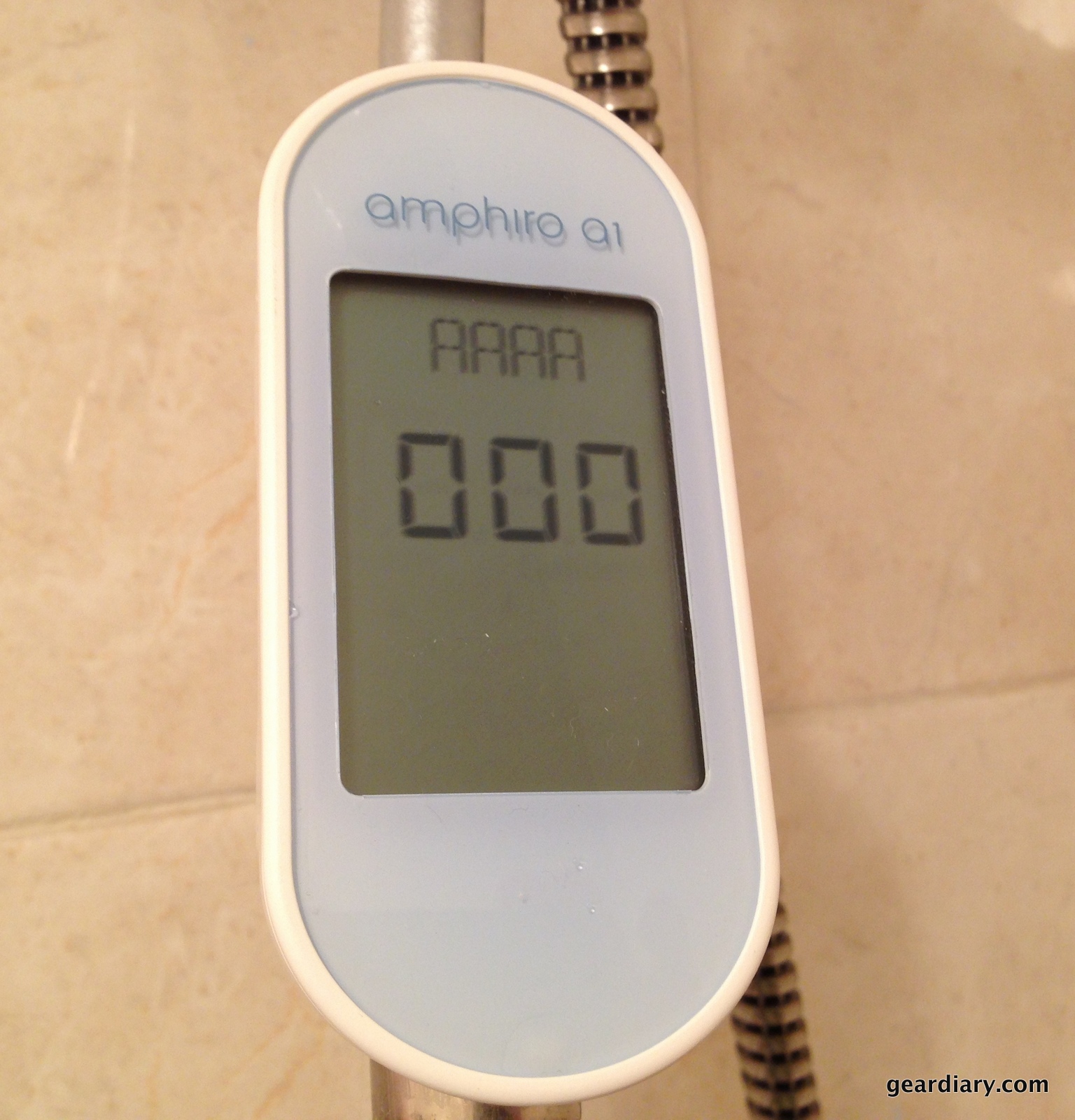 Amphiro A1 Review: A Futuristic Energy-Saving Shower Accessory | Gear Diary