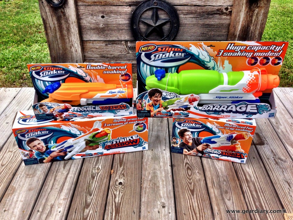 Nerf Super Soaker Lineup Review: Ready! Set! Soak! | Gear Diary