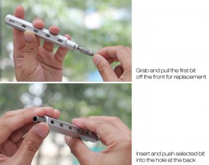 The Tool Pen Has Ingenious Pop-a-Point Design - Puts 6 Tools in Your ...