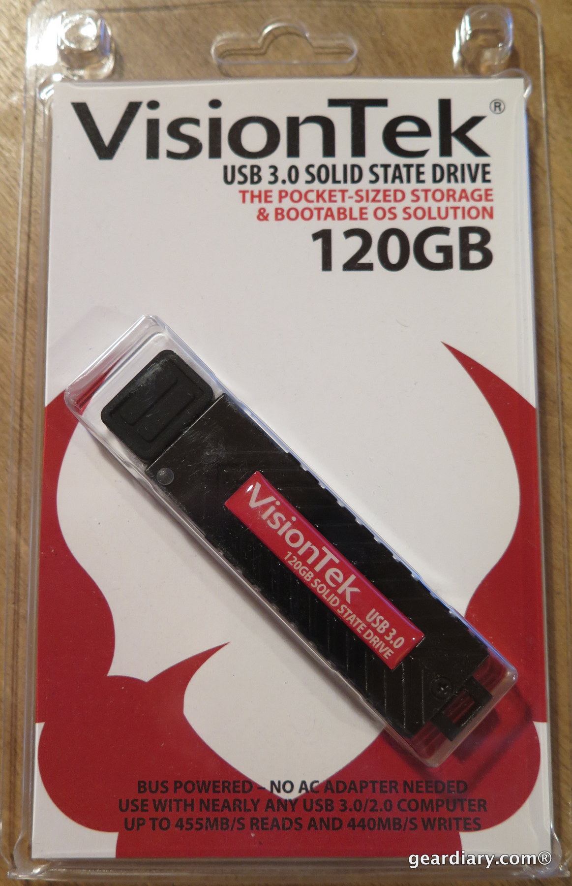 VisionTek USB 3.0 120GB Solid State Drive Review: Portable Convenience ...