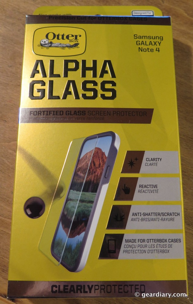 OtterBox Alpha Glass Screen Protector for Samsung Galaxy Note 4 Review ...