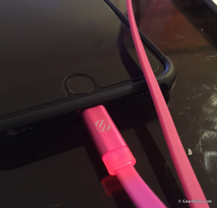 This Colorful LED Lightning Cable Will Flat-Out Let You Know Your Phone ...