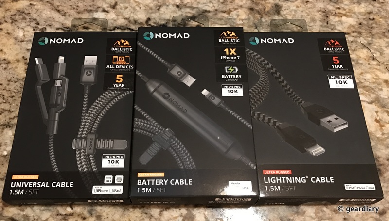 Nomad's Latest Trio of Cables Are Tough and MFi Certified | Gear Diary