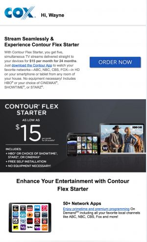 Cox Contour Flex Starter for $15/Mo Is the Skinny Bundle I've Been ...