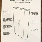 MyCharge RazorPlatinum Portable Charger for MacBook Review | GearDiary