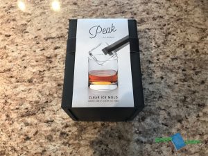 Peak Ice Works Clear Ice Cube Mold: Get Fancy Ice for Your Drink ...