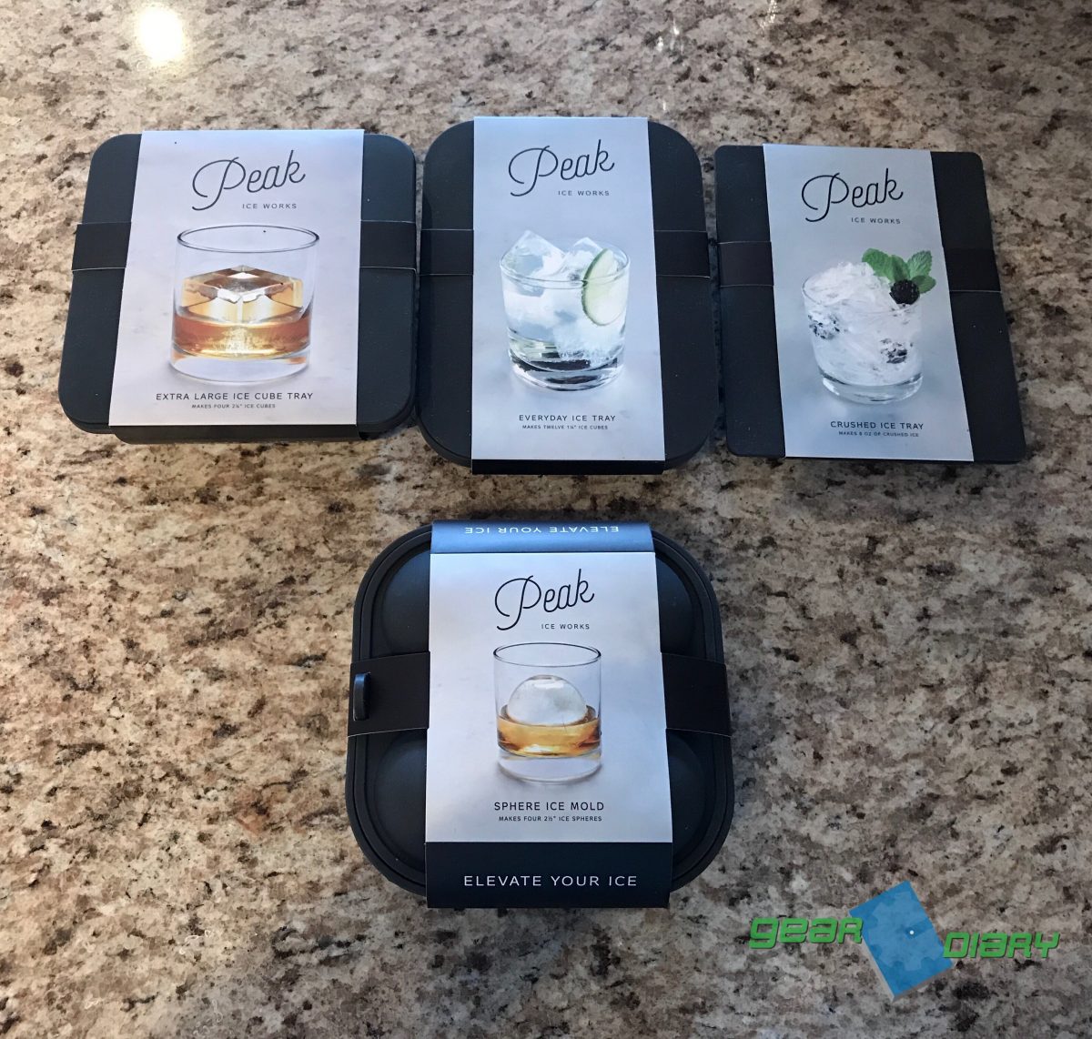 Peak Ice Works Clear Ice Cube Mold: Get Fancy Ice for Your Drink ...