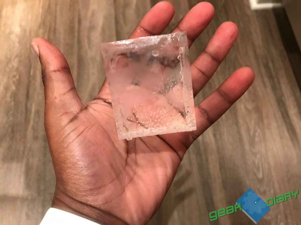 Peak Ice Works Clear Ice Cube Mold: Get Fancy Ice for Your Drink ...