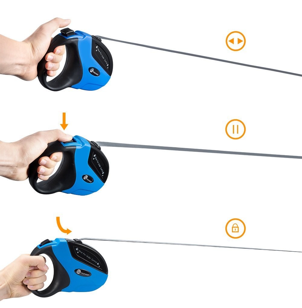 Give Your Puppy Some Extra Lead with the TaoTronic Retractable Dog ...