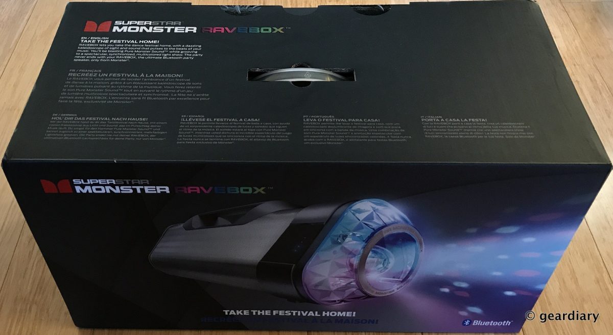 Monster Superstar Ravebox Portable Speaker: Outdoor Sound with a ...