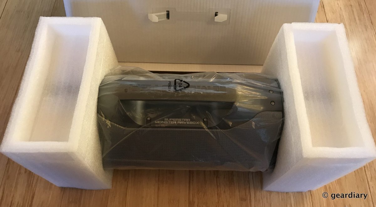 Monster Superstar Ravebox Portable Speaker: Outdoor Sound with a ...