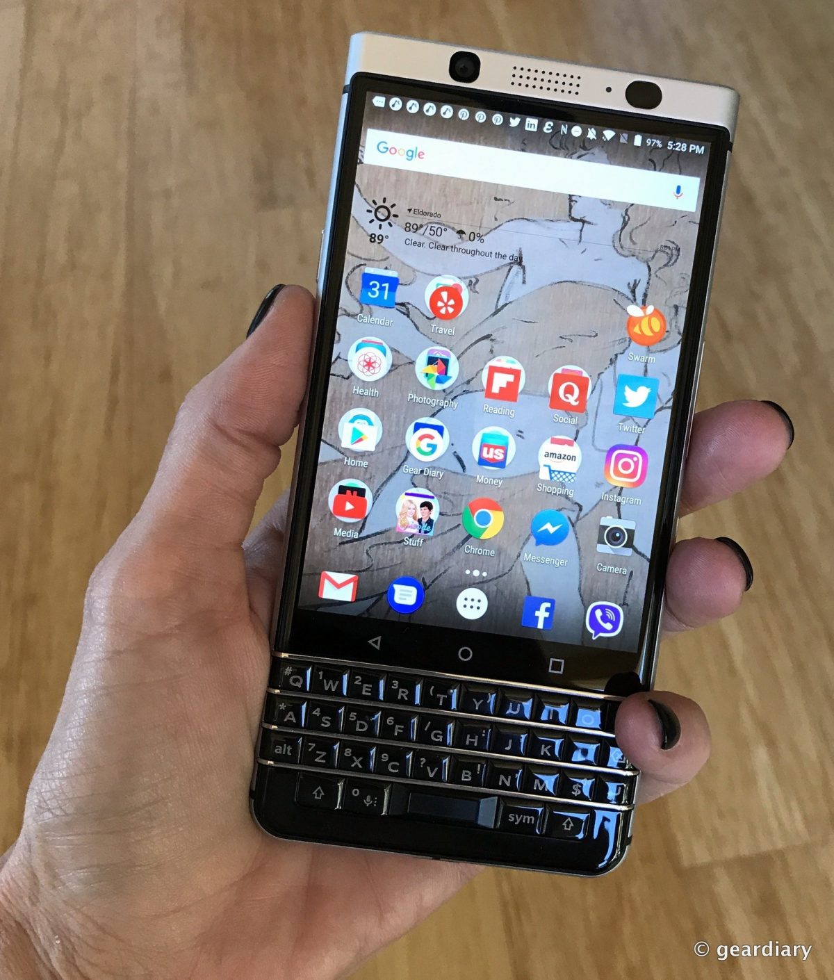 The BlackBerry KEYone Review: Your Favorite QWERTY Keyboard is Back ...