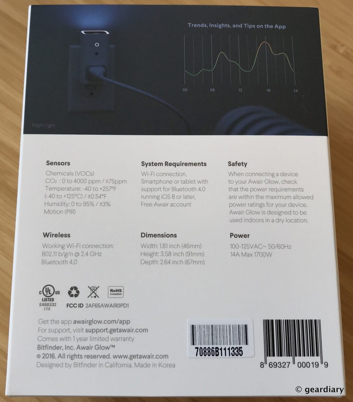 Awair Glow: Monitor and manage the Air in Your Home or Office from ...