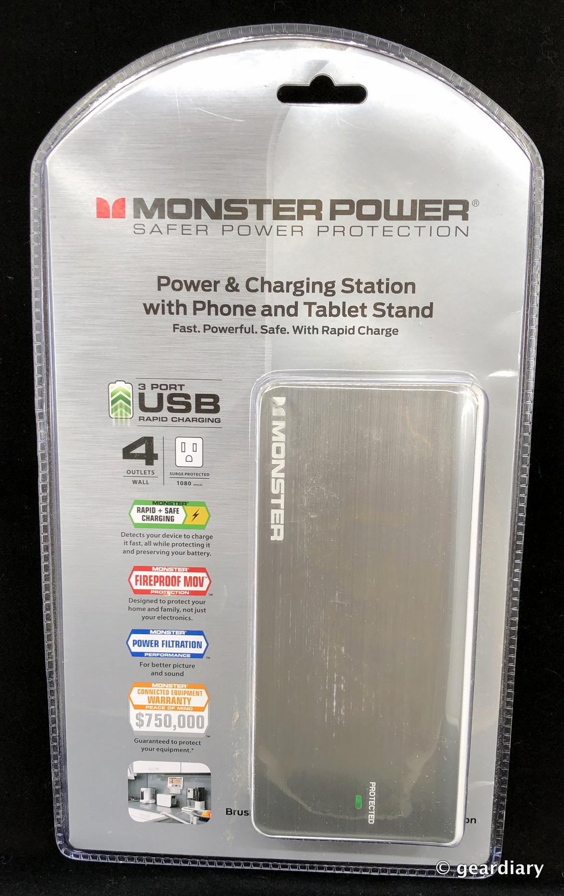 Monster Power & Charging Station with Phone and Tablet Stand Review ...