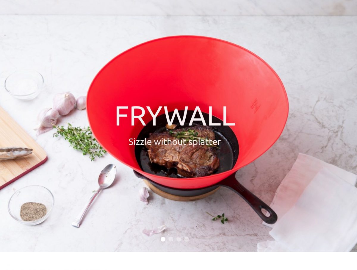 Frywall Is Shark Tank Promoted and Raina Approved | Gear Diary