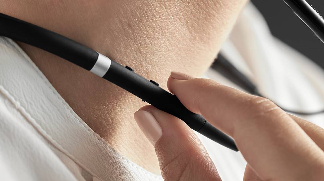 The Jabra Evolve 75e Is a Business-Centric Neckband-Style Wireless ...