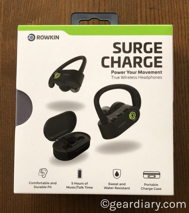 Rowkin Surge Charge True Wireless Earphones for Workouts | Gear Diary