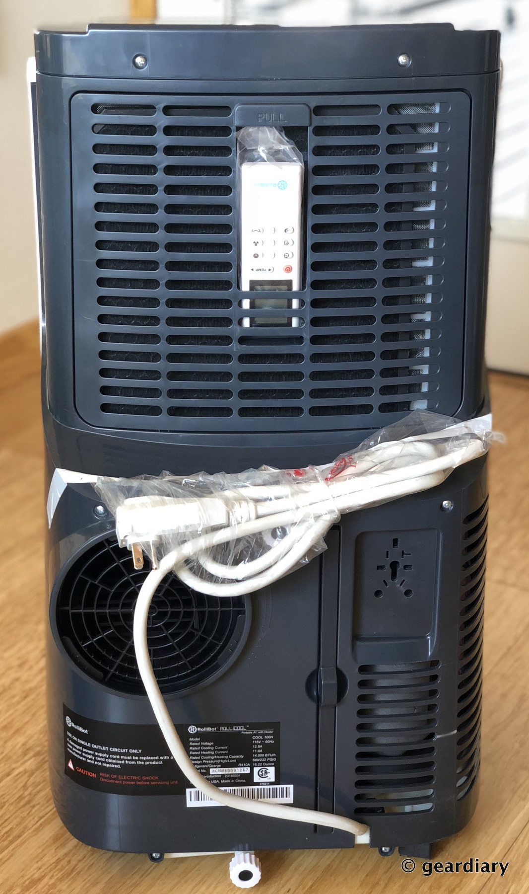 RolliBot RolliCool COOL 100H Portable AC with Heater Review | Gear Diary