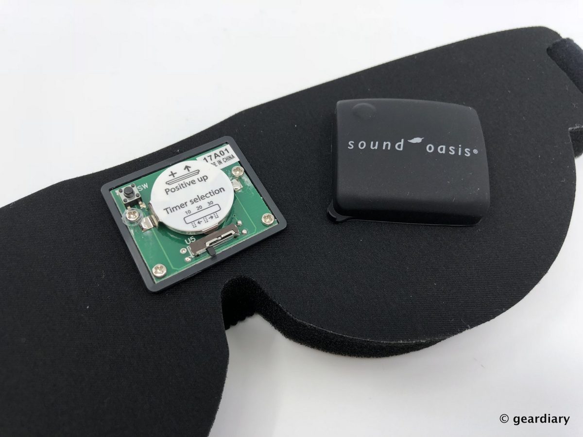 Sound Oasis 'Glo to Sleep' GTS-2000 Sleep Therapy Mask Review | Gear Diary