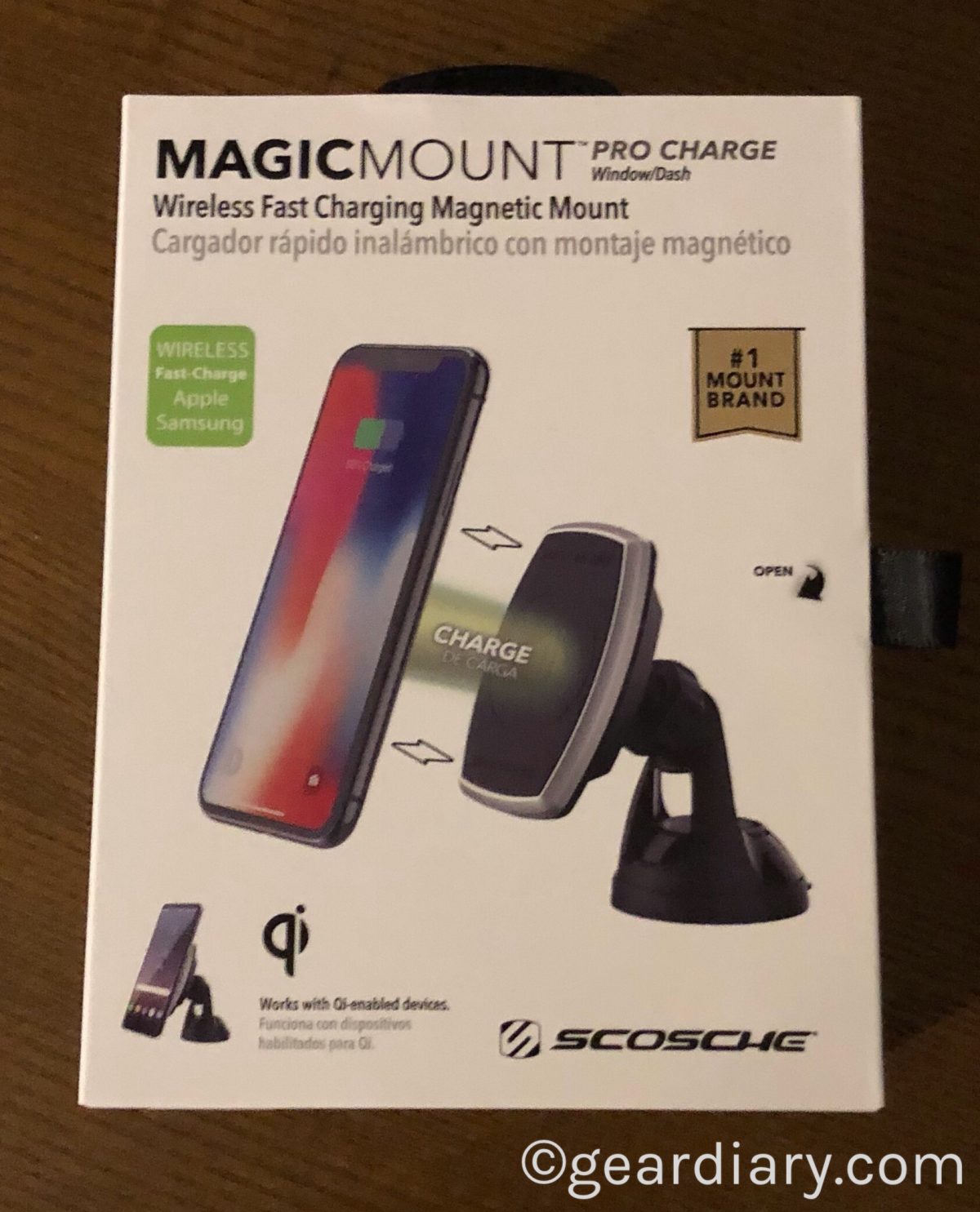 Scosche Magicmount Pro Charge Is Qi Riffic Geardiary