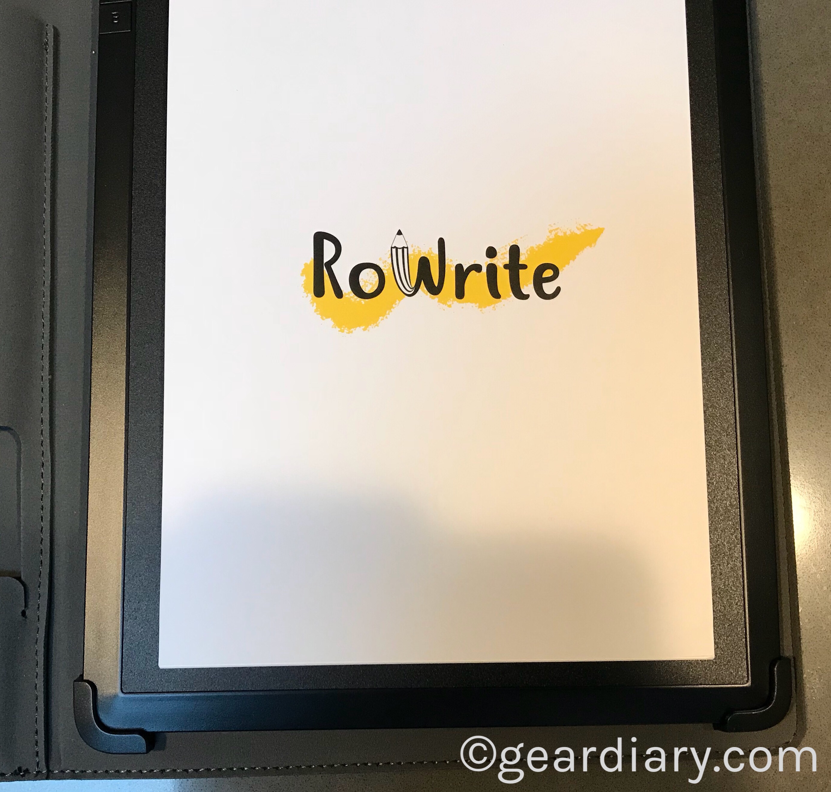 RoWrite Is Traditional Note-Taking for the Digital Age | Gear Diary