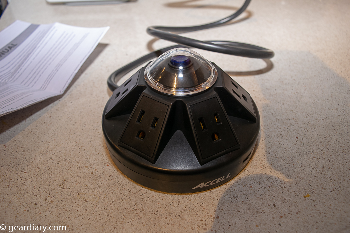 Accell Powramid C Desktop Power Center and Surge Protector Review