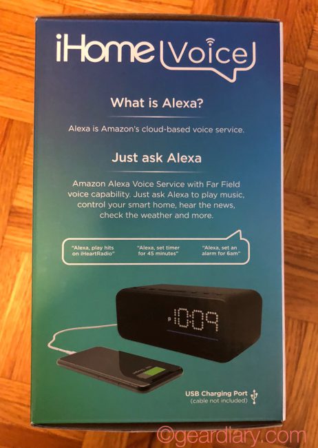 iHome iAV14 Is a Small but Powerful Bedside Clock with Alexa Built-in ...