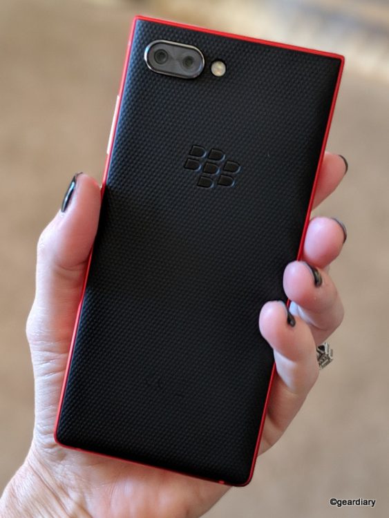 The BlackBerry KEY2 Red Edition Looks Sporty