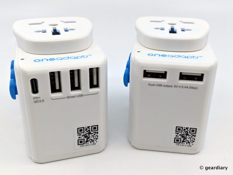 Oneadaptr OneWorld PD and OneWorld Duo: Travel and Charge Your Gear ...