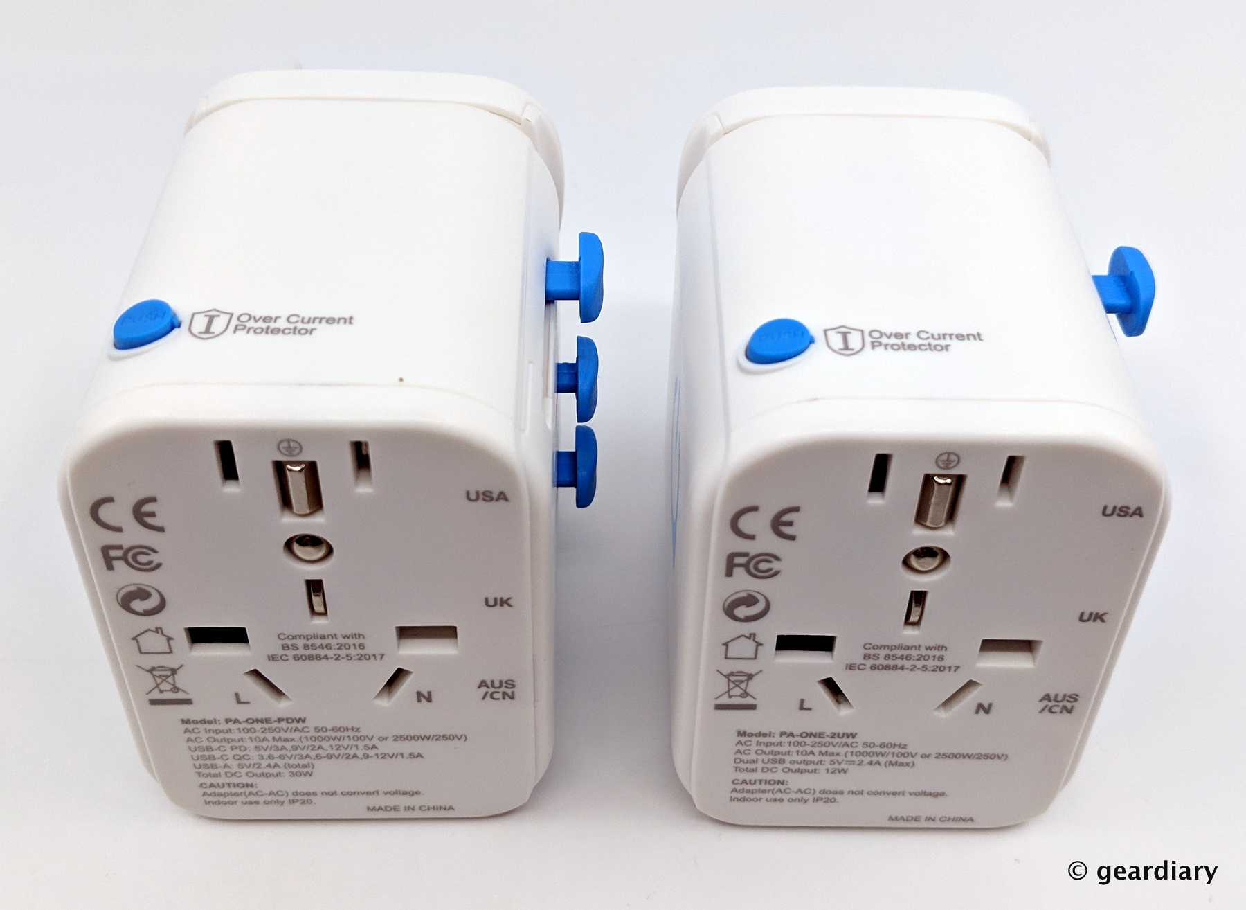 Oneadaptr OneWorld PD and OneWorld Duo: Travel and Charge Your Gear ...