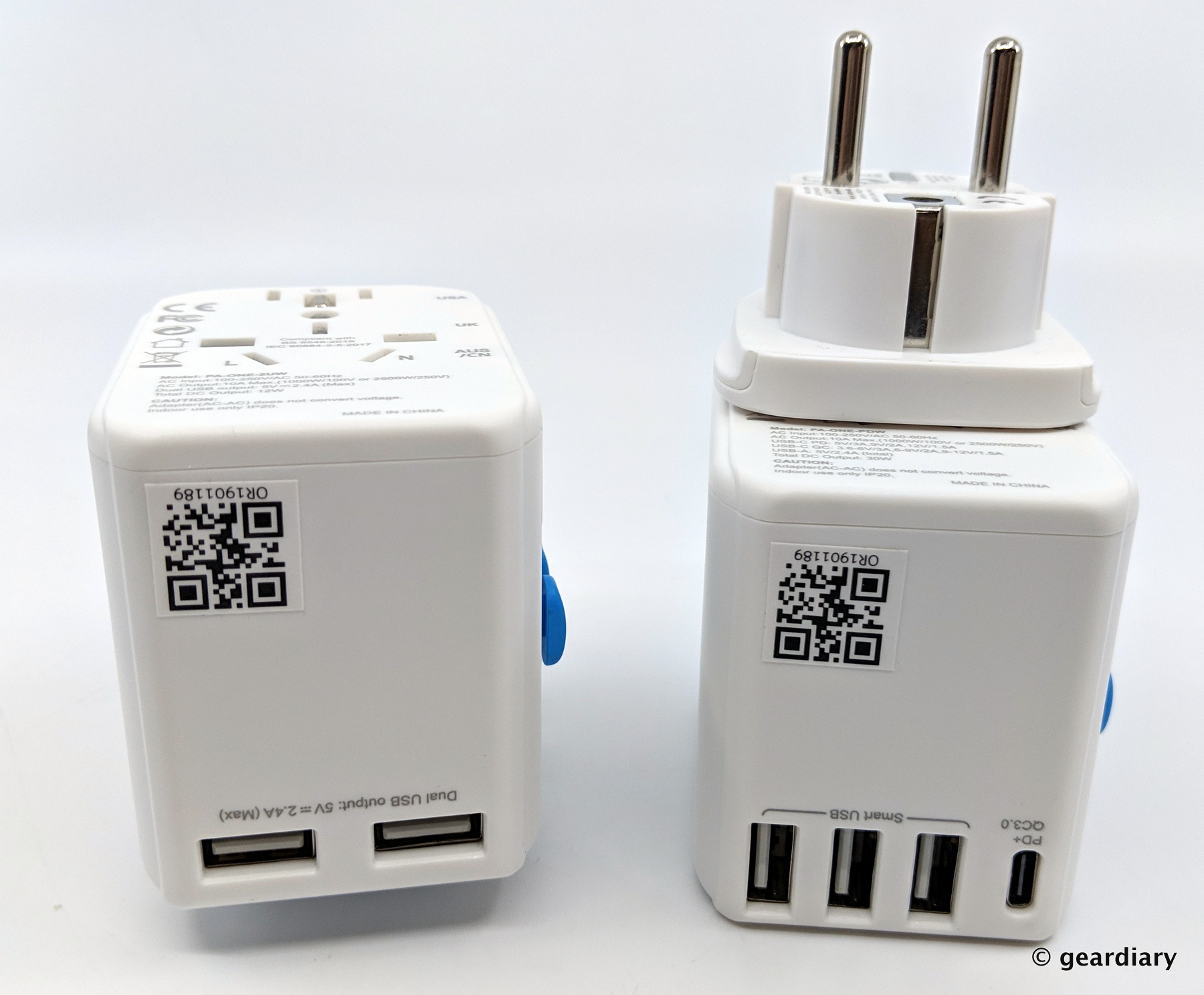 Oneadaptr OneWorld PD and OneWorld Duo: Travel and Charge Your Gear ...