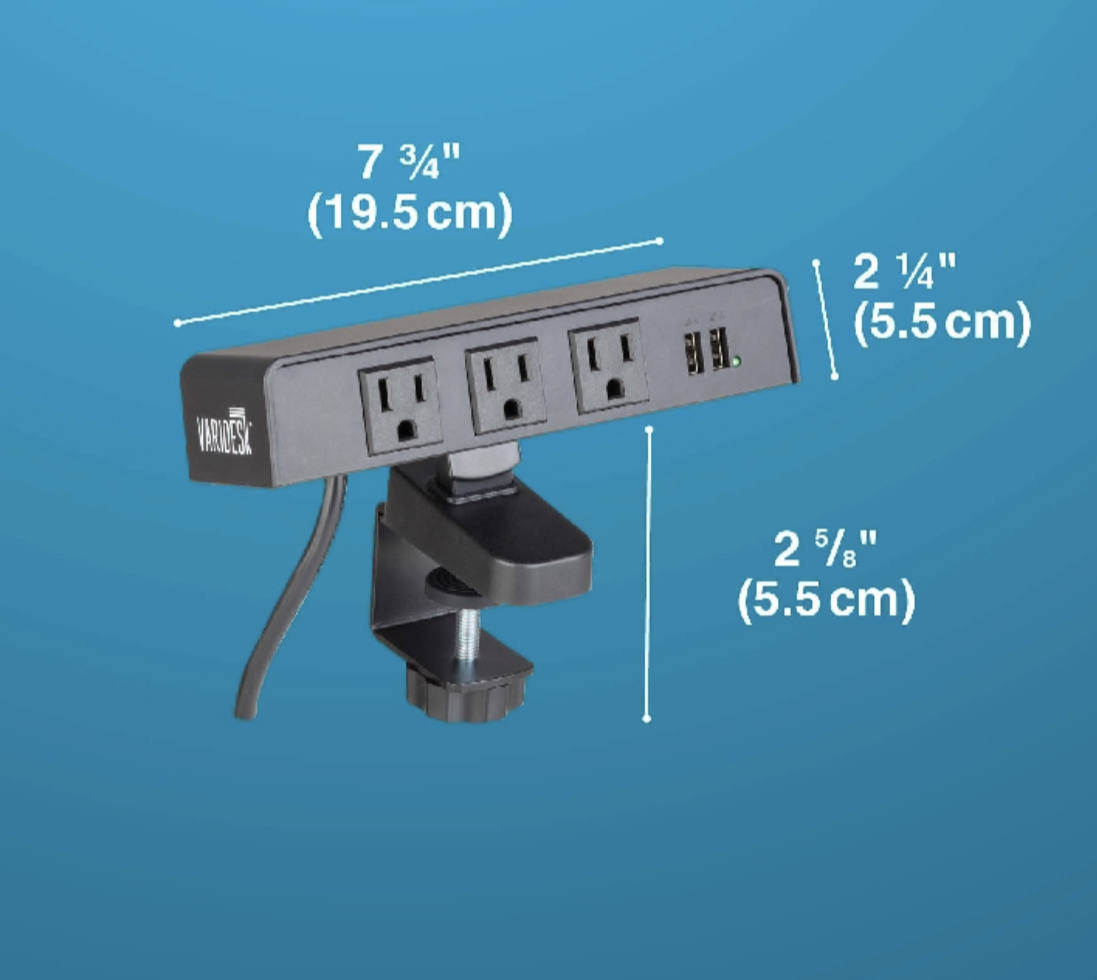 The Varidesk PowerHub Puts Power within Reach