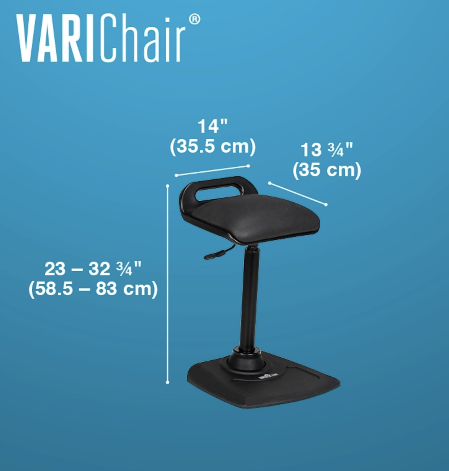 Varidesk VariChair Is Next Your Sit-Stand Desk Chair