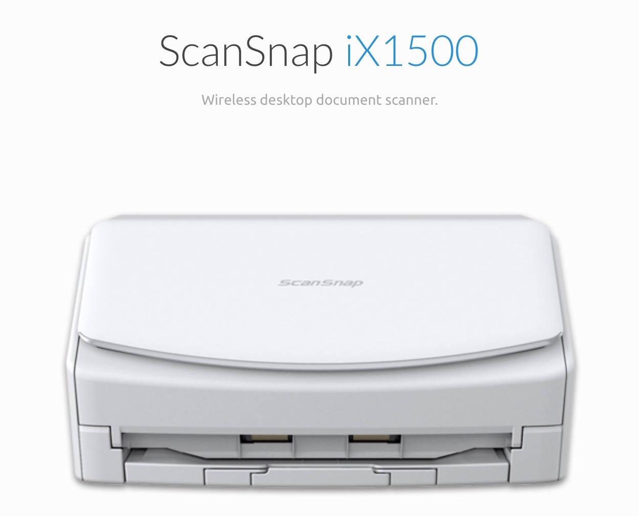 The ScanSnap iX1500 Is a Great Way to Scan and Get Organized at the ...