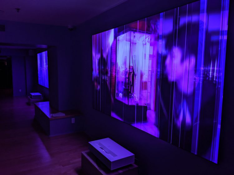 LG’S Announces their Ultra Short Throw 4K Projector in LA with David ...