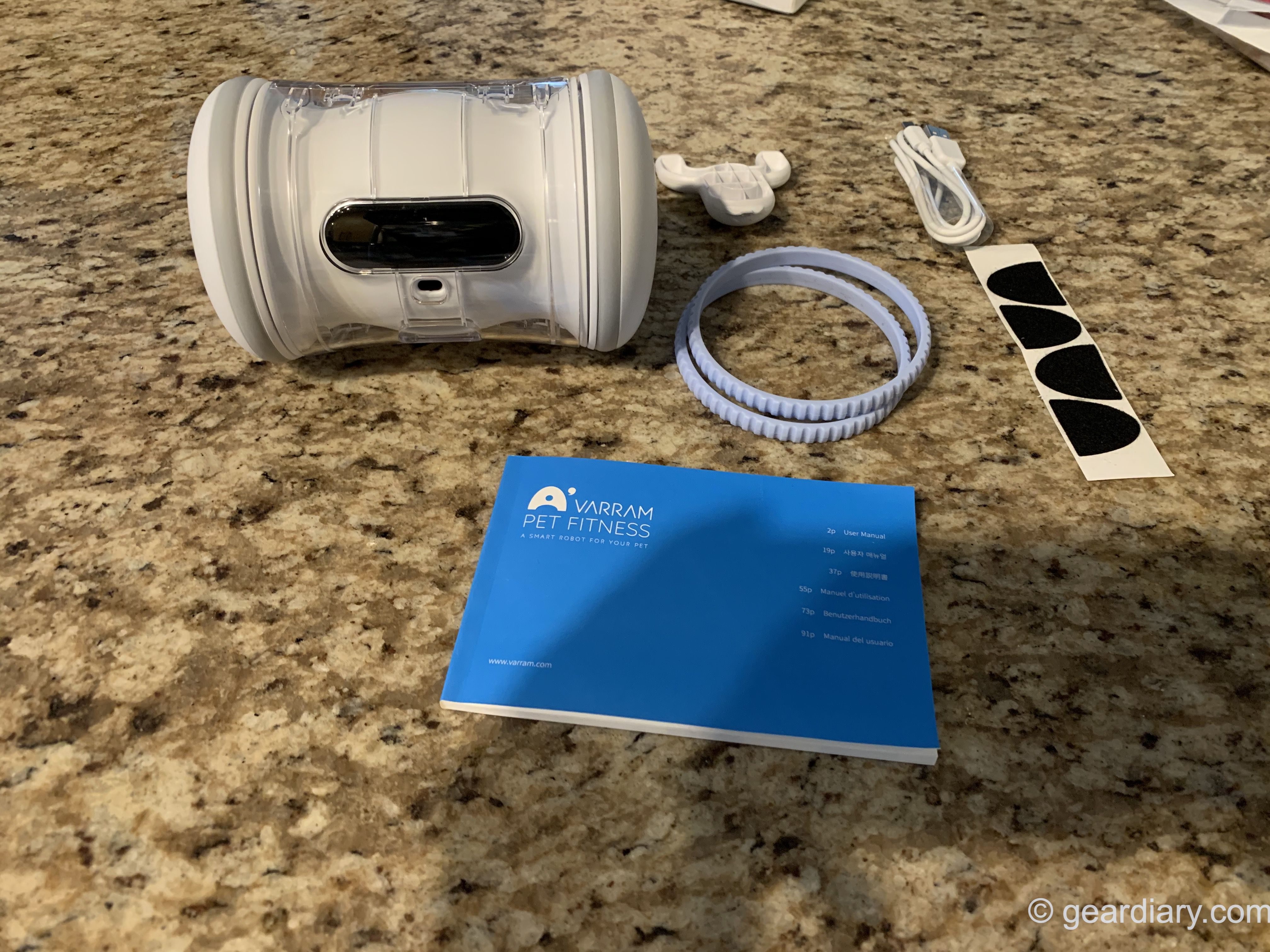 Sparky’s Scared of the Varram Pet Fitness Robot