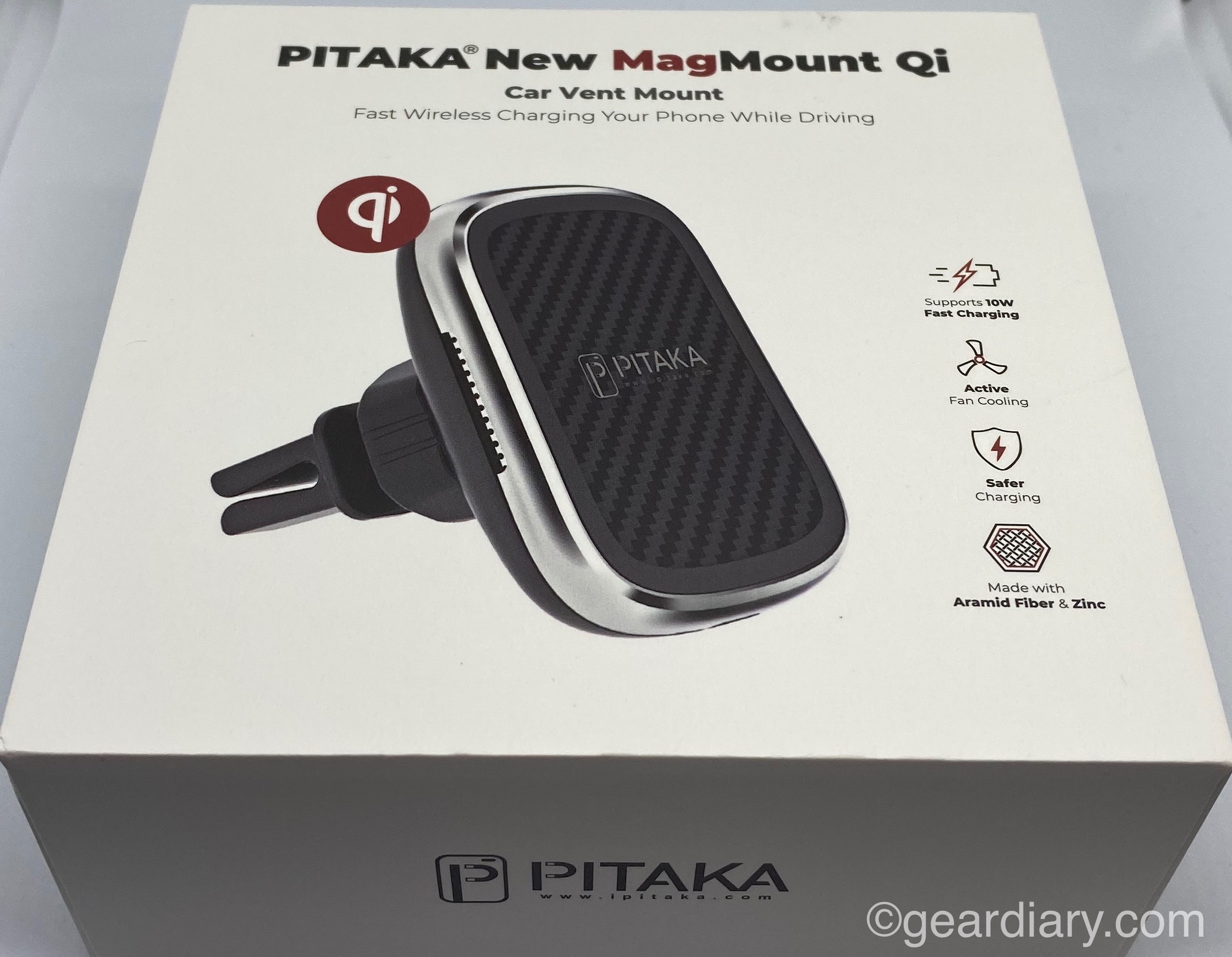 Pitaka MagEZ Mount Qi Lets Your Phone Go Places