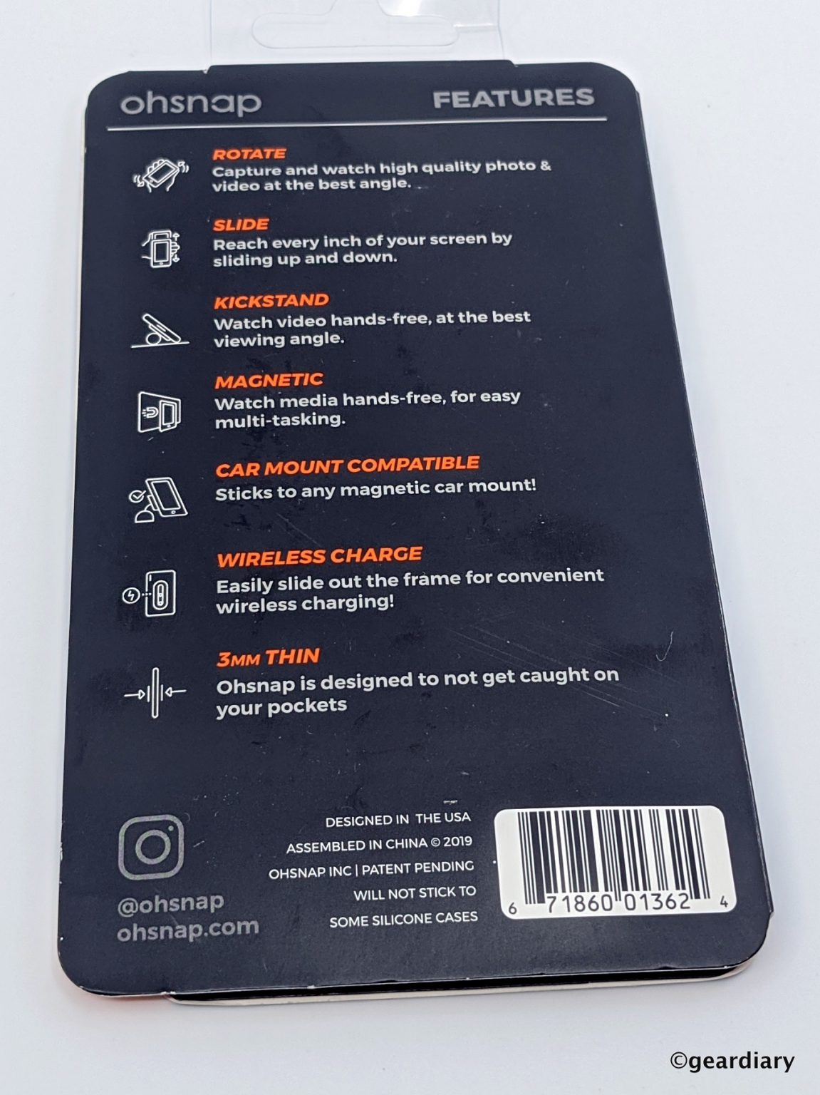 Ohsnap Is 'the Phone Grip That Doesn't Suck', and You Need One!
