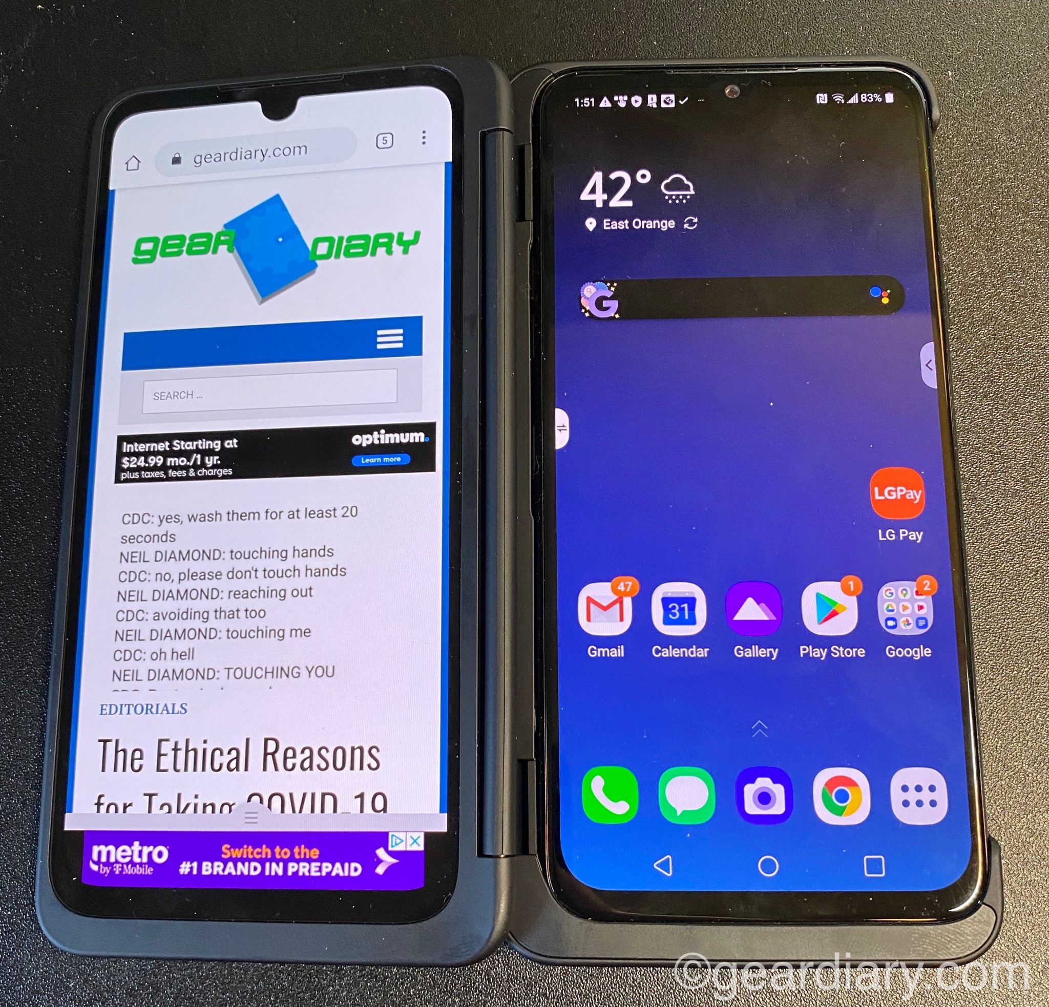 The LG G8X ThinQ Dual Screen Is Something Special