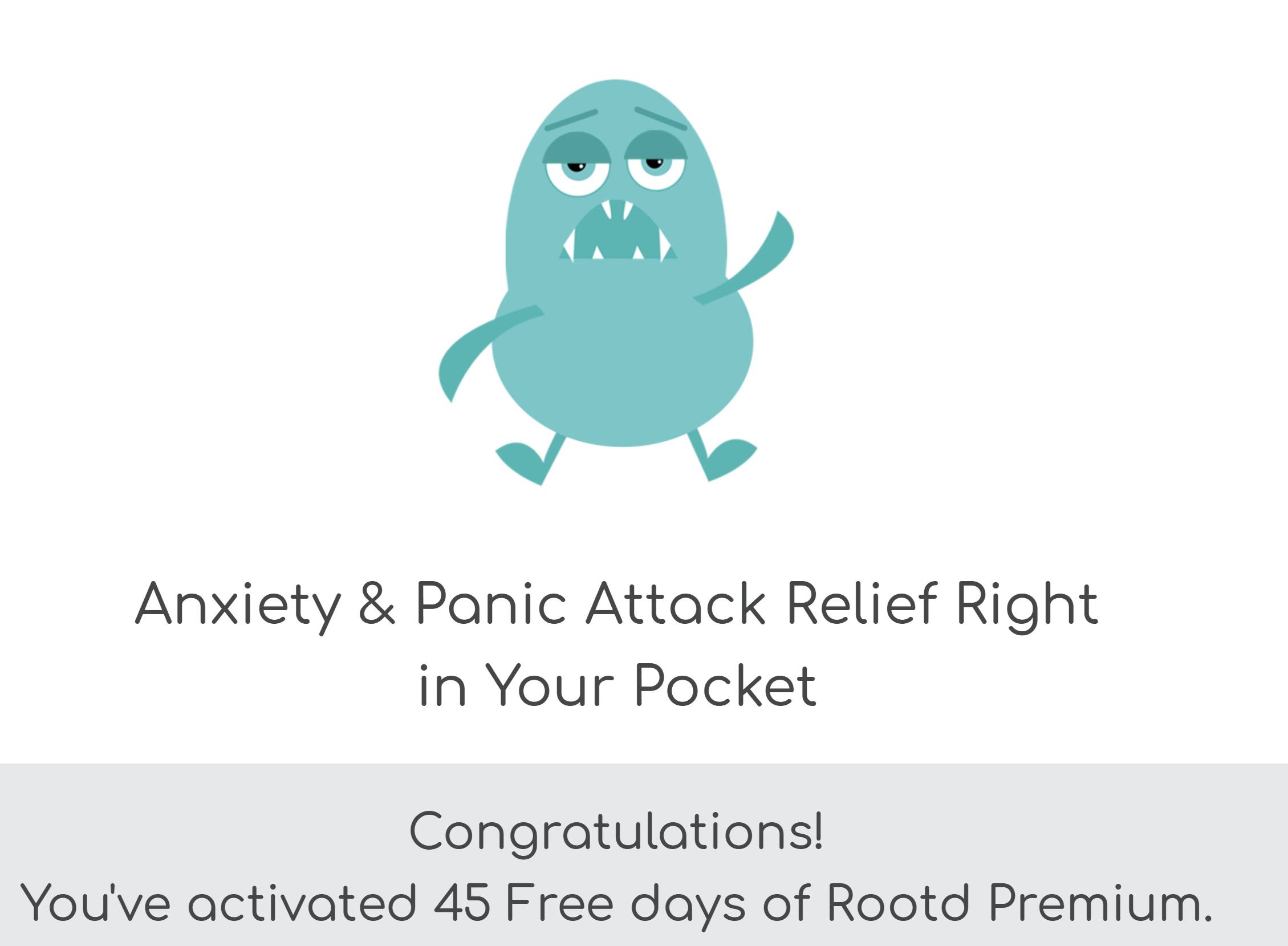 Help Settle Anxiety and Manage Panic Attacks with 45 Days of Free ...