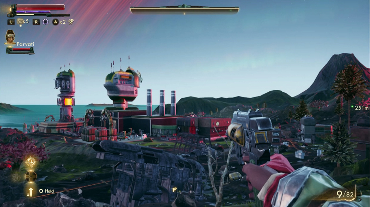 The Outer Worlds for Nintendo Switch Makes a Hot Mess of a Great Game