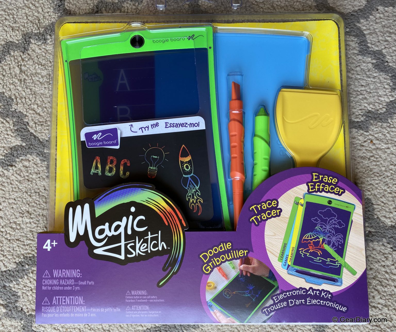 Boogie Board Magic Sketch Is a Fantastic Educational Toy for Elementary ...