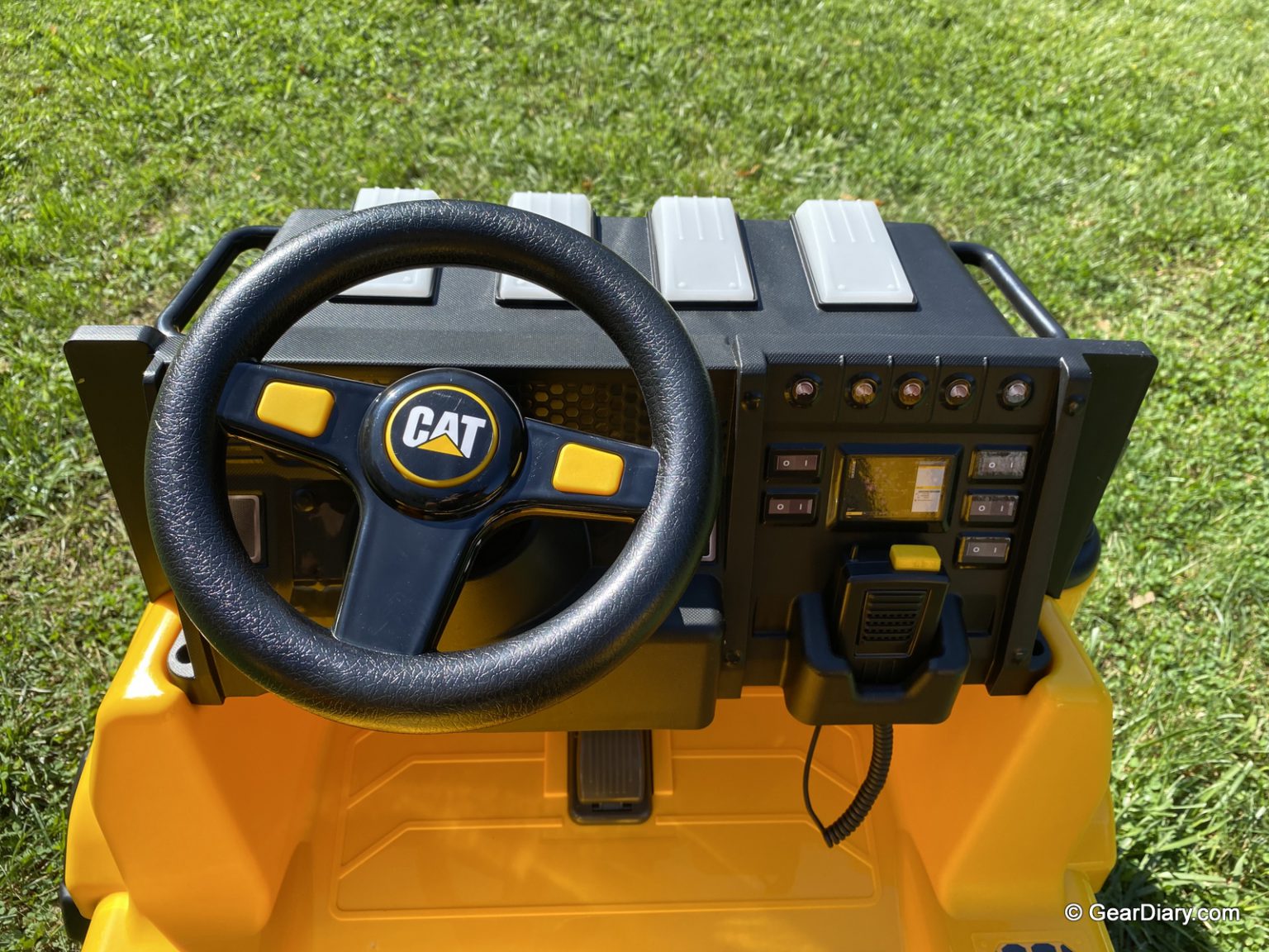 Kid Trax CAT Mining Dump Truck Electric Ride-On Is a Kids' Dream Come True